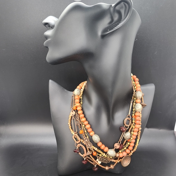 Jewelry | Festival Boho Multi Strand Necklace | Poshmark